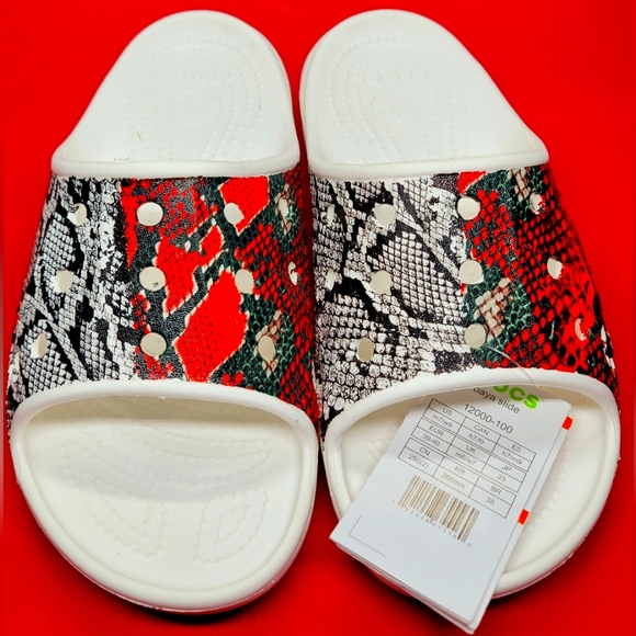 CROCS | Shoes | Crocs Baya Slides Professionally Customized With ...